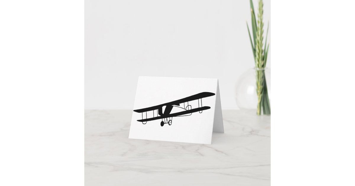 Vintage Airplane Note Cards | Zazzle