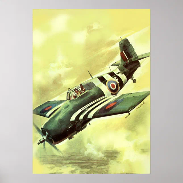 Vintage Airplane Poster | Zazzle