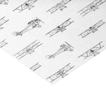 Vintage Airplanes Aviation Themed CUSTOM COLOR Tissue Paper | Zazzle