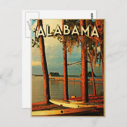 Vintage Alabama Postcard | Zazzle