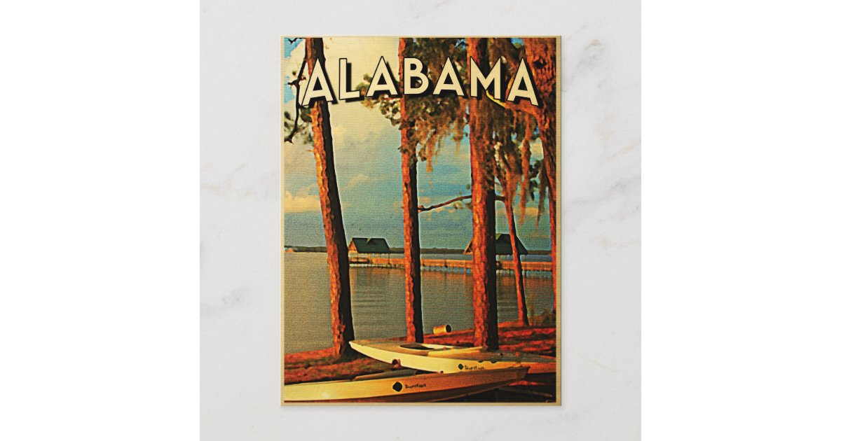 Vintage Alabama Postcard | Zazzle
