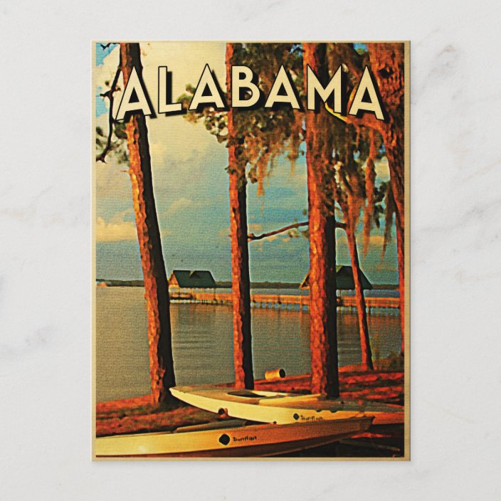Vintage Alabama Postcard | Zazzle