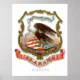 Vintage Alabama State Coat of Arms Poster | Zazzle