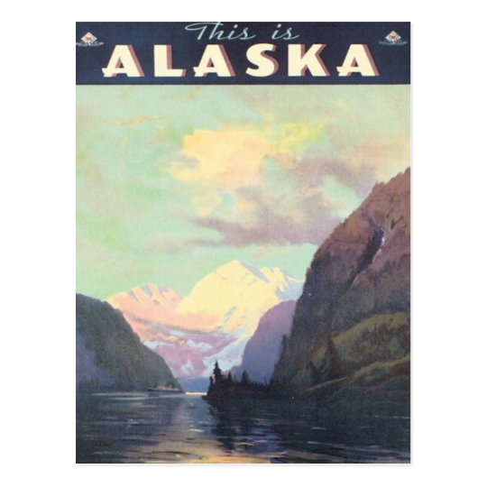 Vintage Alaska Postcard | Zazzle.com