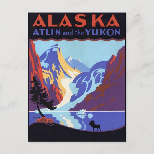 Vintage Alaska Postcard | Zazzle.com