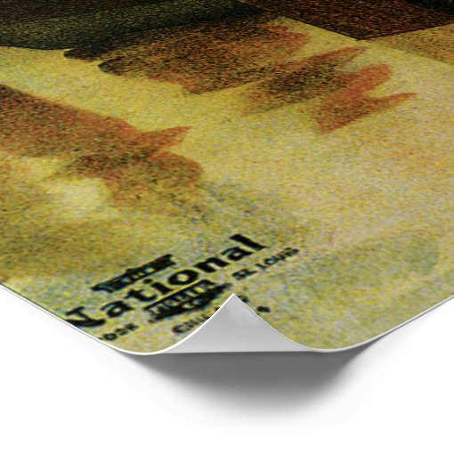 Vintage Alexander Fredrik "Beats the Devil" Poster | Zazzle