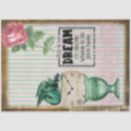 Vintage Alice in Wonderland Rose Gryphon Quote Tissue Paper | Zazzle