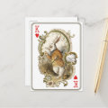 Vintage Alice in Wonderland White Rabbit Postcard | Zazzle
