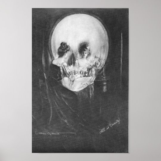 Vintage All is Vanity Poster | Zazzle.com