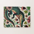 Vintage Alligator Jigsaw Puzzle | Zazzle