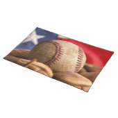 Vintage American Baseball Cloth Placemat | Zazzle