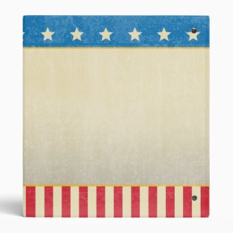Vintage American History Binder | Zazzle