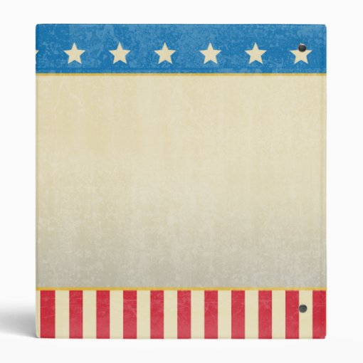 Vintage American History Binder | Zazzle