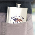 Vintage American Made in the USA Flask | Zazzle