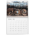 Vintage and Modern Trains Calendar | Zazzle