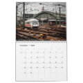 Vintage and Modern Trains Calendar | Zazzle