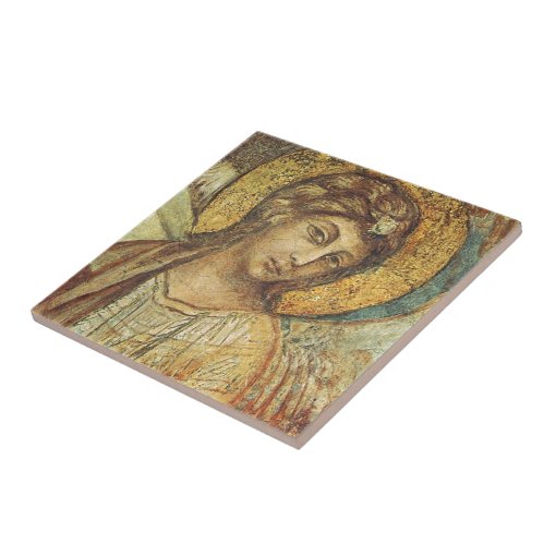 Vintage Angel Artwork Tile | Zazzle