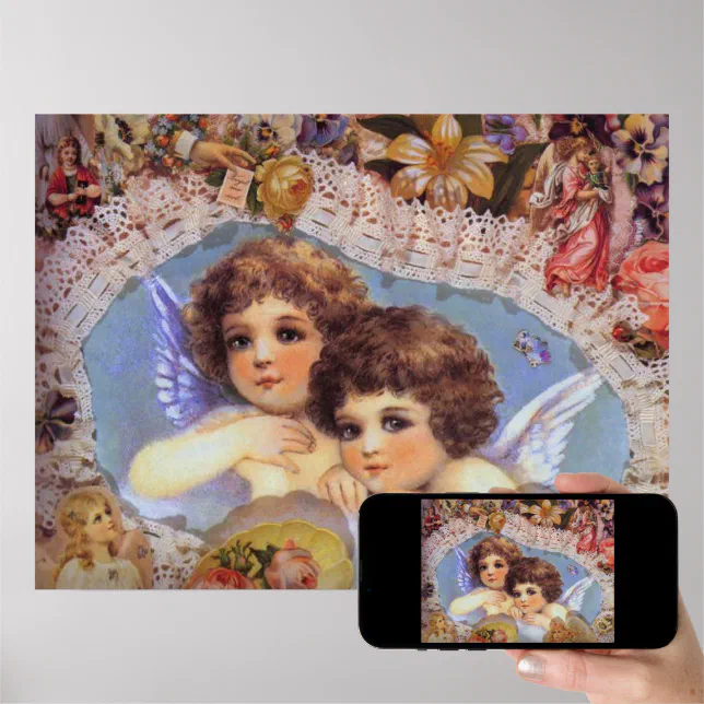 Vintage Angel Posters | Zazzle