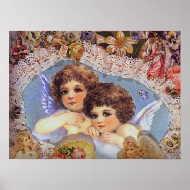 Vintage Angel Posters | Zazzle
