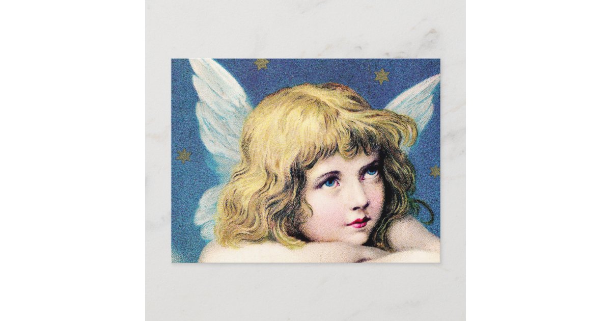 Vintage Angels Postcard | Zazzle