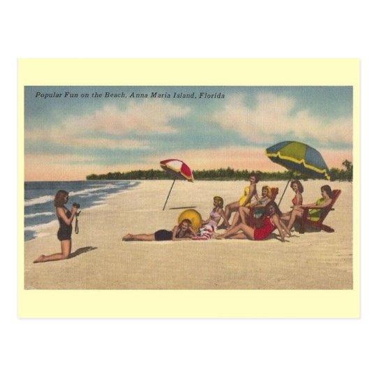 Vintage Anna Maria Island Florida Postcard | Zazzle.com