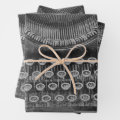 Vintage Antique Black And White Typewriter Wrapping Paper Sheets | Zazzle