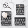 Vintage Antique Black And White Typewriter Wrapping Paper Sheets | Zazzle