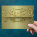 Vintage Antique Royal Fancy Gold Formal Wedding Envelope | Zazzle