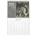 Vintage Antique Scientist American Invention Calendar | Zazzle
