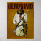 Vintage Geronimo Poster | Zazzle.com