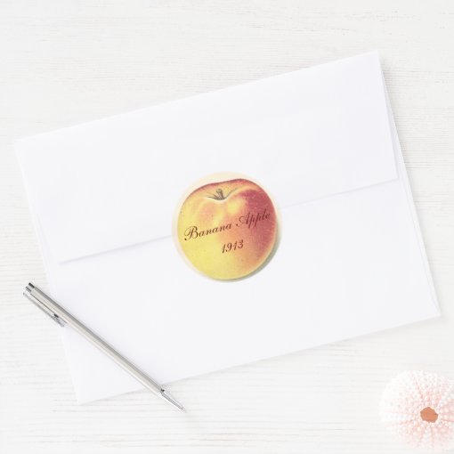 Vintage Apple Stickers | Zazzle