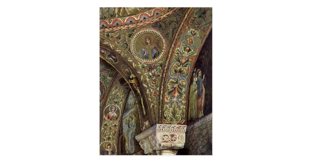 Vintage Architecture, Decorative Arch in a Church Postcard | Zazzle.com