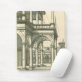 Vintage Architecture, Roman Courtyard with Columns Mouse Pad | Zazzle