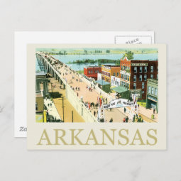 Vintage Arkansas Postcard | Zazzle