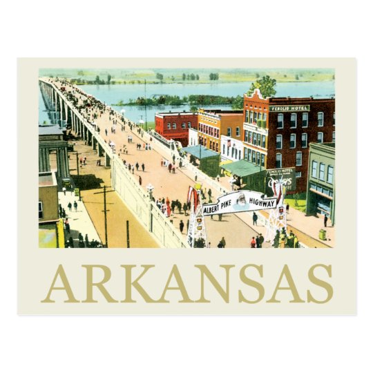 Vintage Arkansas Postcard | Zazzle.com