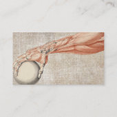 Vintage Arm Muscles Business Card | Zazzle