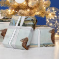 Vintage art camel wrapping paper | Zazzle