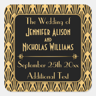Art Deco Stickers | Zazzle