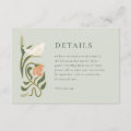 Vintage Art Deco Details Enclosure Card | Zazzle