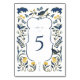 Vintage Art Deco Table Number Card | Zazzle