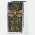 Vintage art nouveau dragonfly boho chic zippo lighter | Zazzle