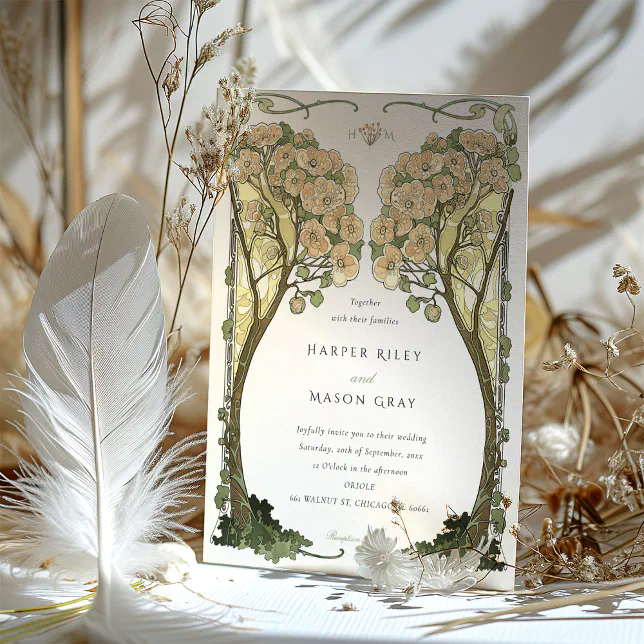 themed wedding invitations