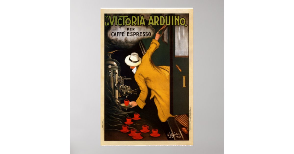 Vintage Art Victoria Arduino 1922 Poster | Zazzle
