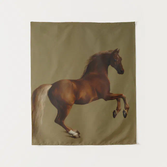 Vintage Art Whistlejacket by George Stubbs Tapestry | Zazzle