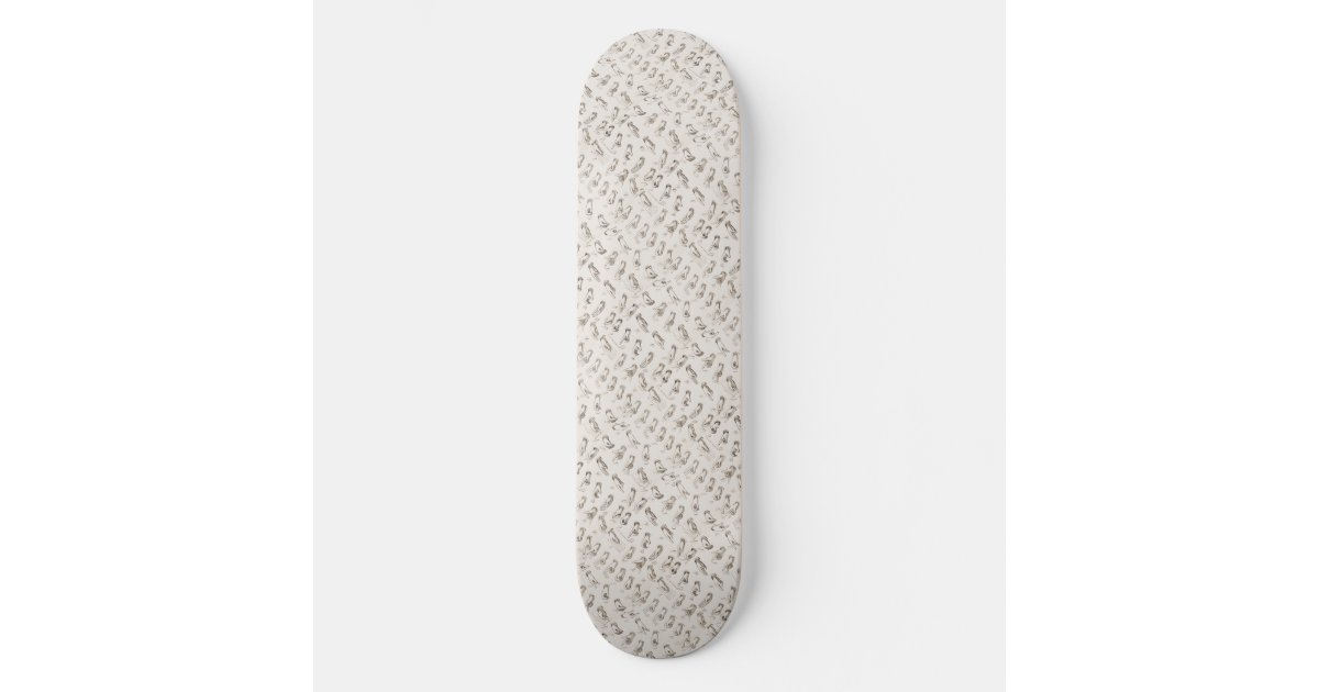 Vintage ASL Sign Language Christmas Gift Skateboard | Zazzle