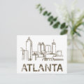 Vintage Atlanta Postcard | Zazzle