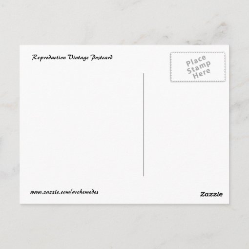 Vintage Autumn Scene Postcard | Zazzle