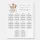 Vintage Baby Carriage Baby Shower Seating Chart Foam Board | Zazzle