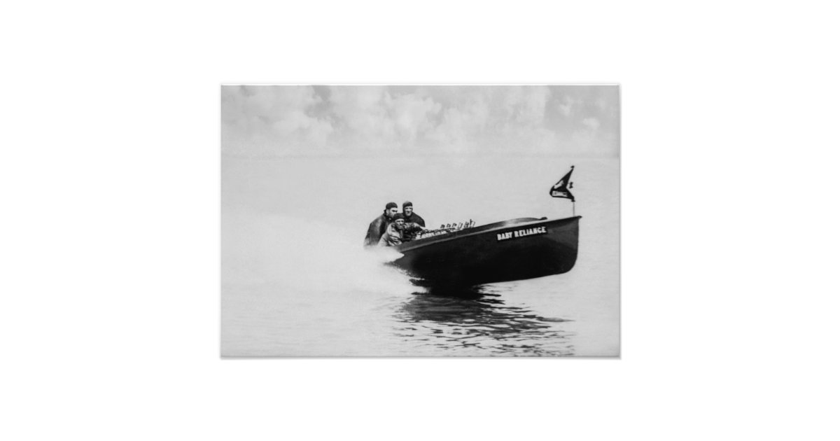 Vintage Baby Reliance I Speedboat Photo Print | Zazzle