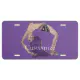Vintage Backbend Yoga Pose Thunder_Cove License Plate | Zazzle